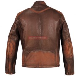 Seth Green Leather Jacket in The Italian Job Movie