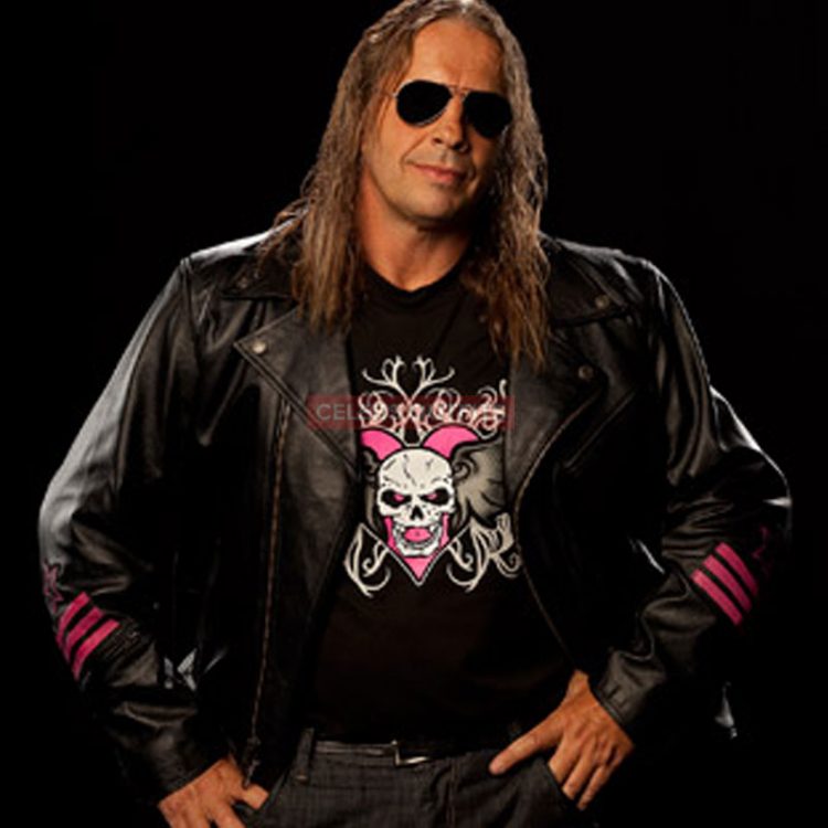 FAMOUS WWE WRESTLER HITMAN BRET HART JACKET