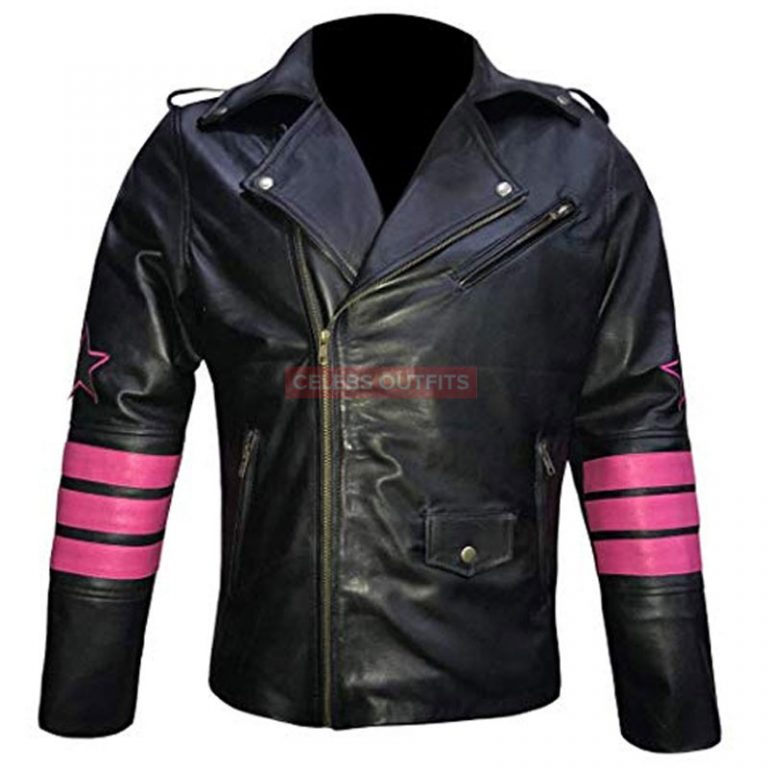 FAMOUS WWE WRESTLER HITMAN BRET HART JACKET