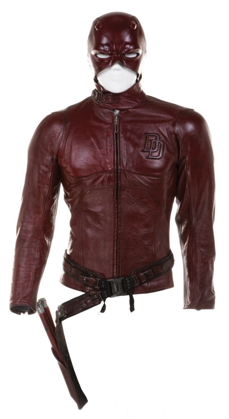 Daredevil Ben Affleck Red Leather Jacket | Celebs Outfits
