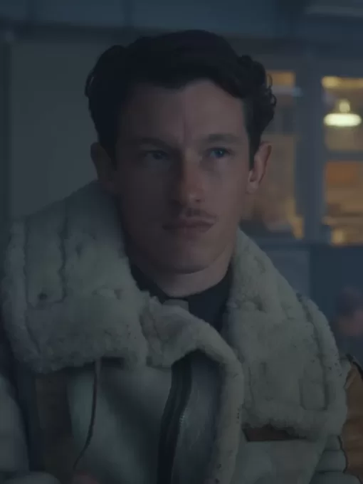 Maj. John ‘Bucky’ Egan Masters Of The Air Brown Jacket